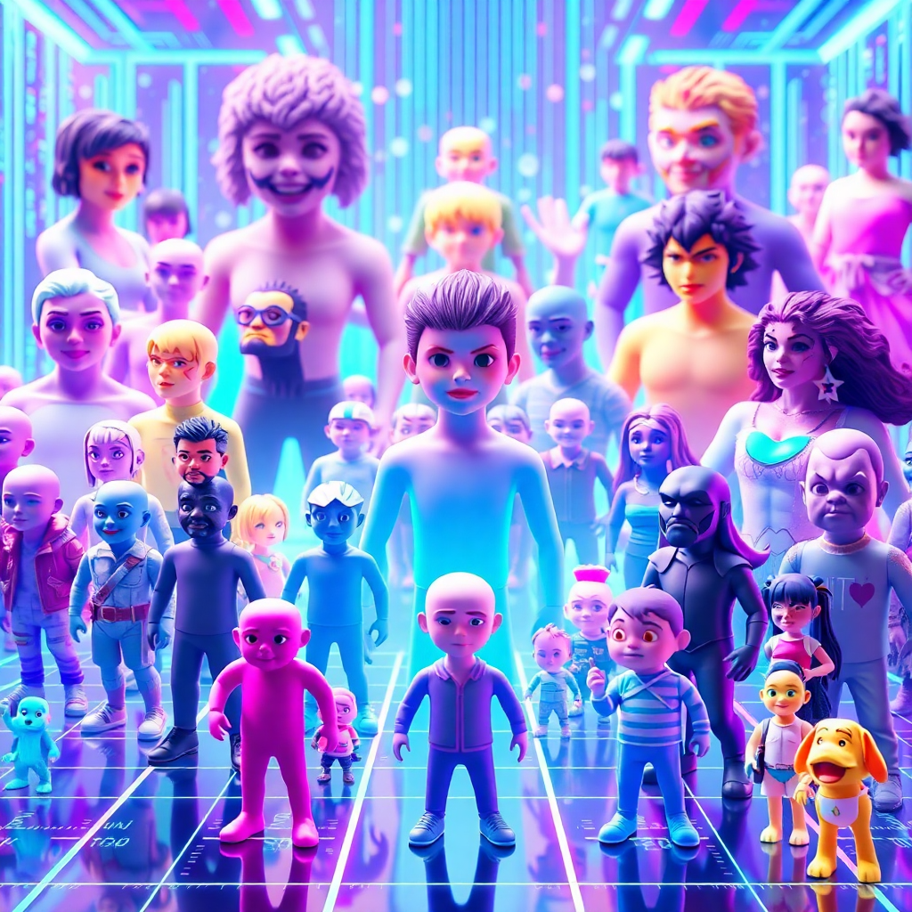 Best Ai 3D Character Model Generator | Vondy