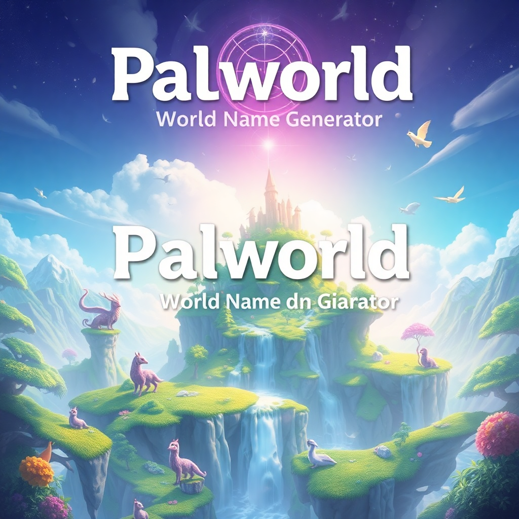 Best Palworld World Name Generator | Vondy