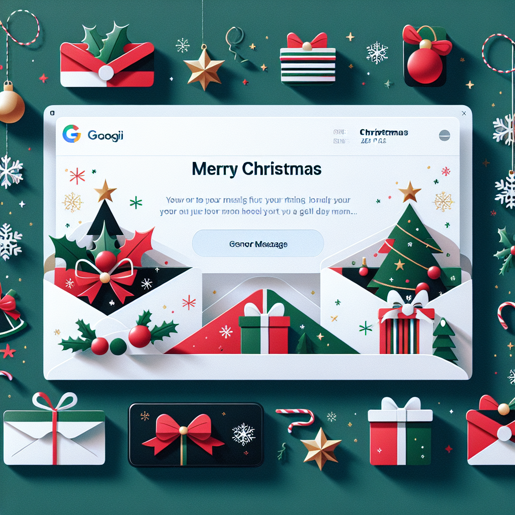 Best Gmail Christmas Email Template | Vondy