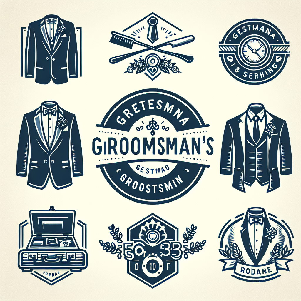 Best Groomsmen Logo Ideas | Vondy