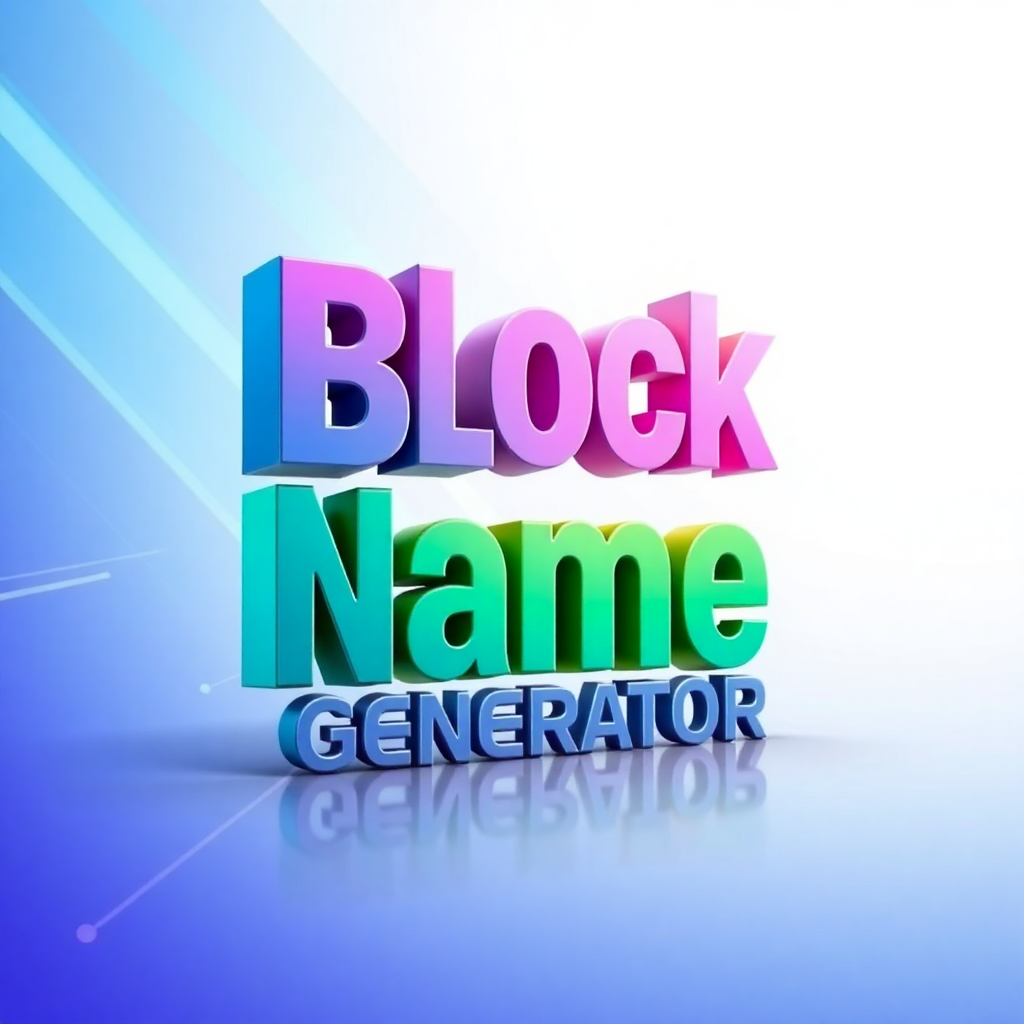 Best Block Letter Name Generator | Vondy