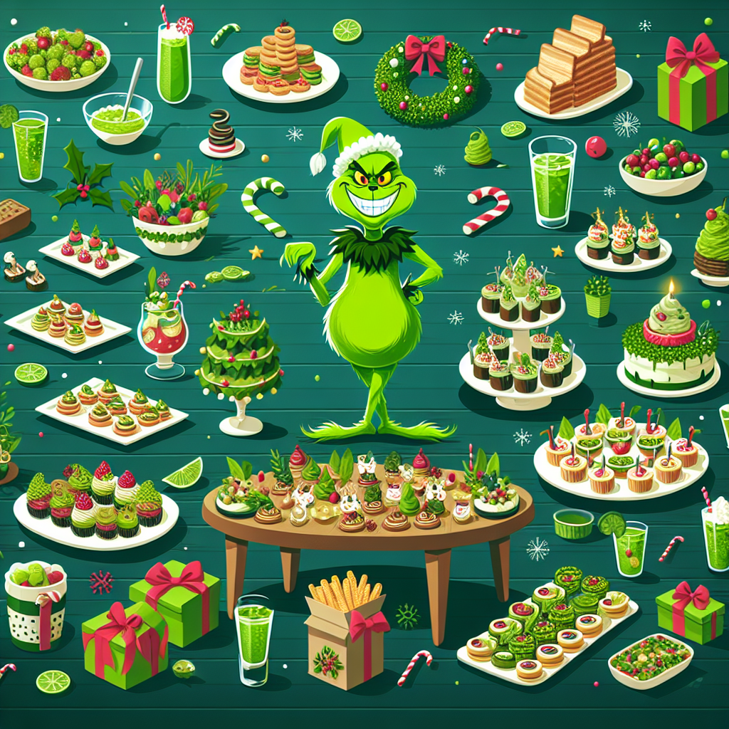Best Grinch Party Grinch Food Ideas | Vondy