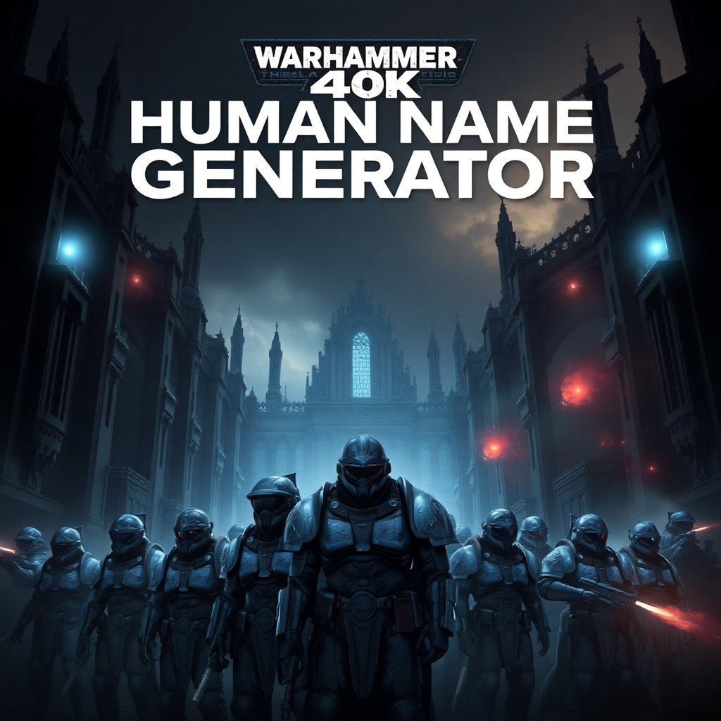Best Warhammer 40K Human Name Generator | Vondy