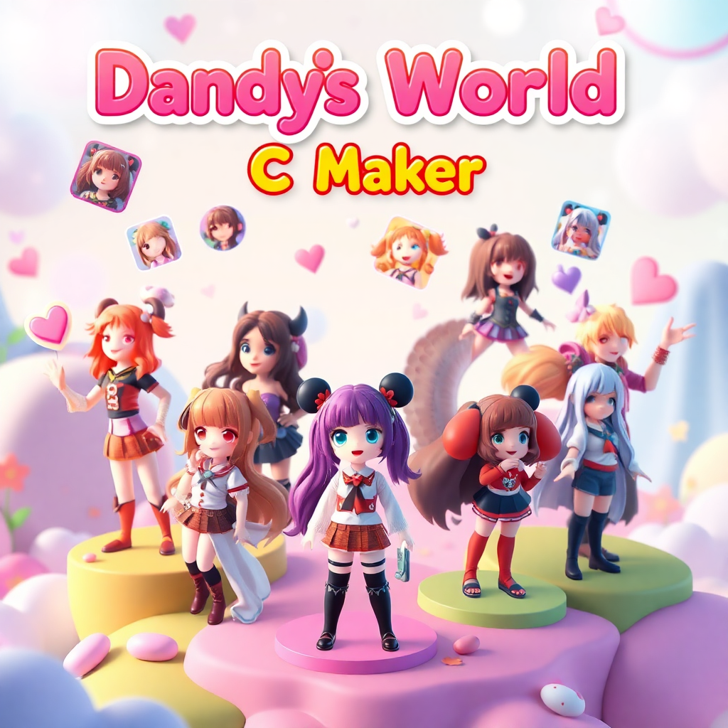 Best Dandys World Oc Maker 3D Picrew | Vondy