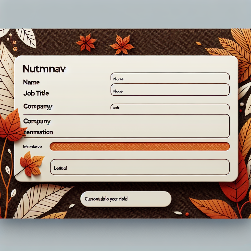 Best Fall Email Signature Template | Vondy