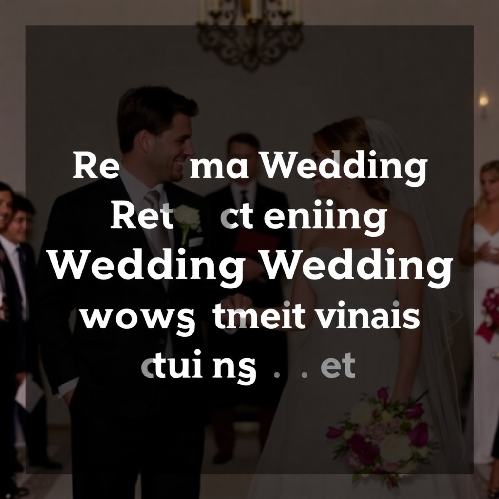 Best Renew Wedding Vows Ideas | Vondy