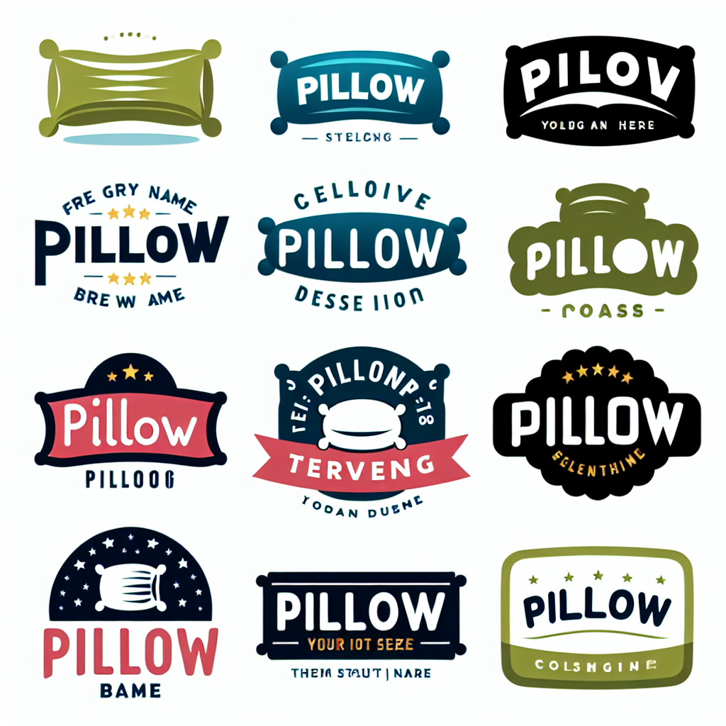 Best Pillow Logo Ideas | Vondy