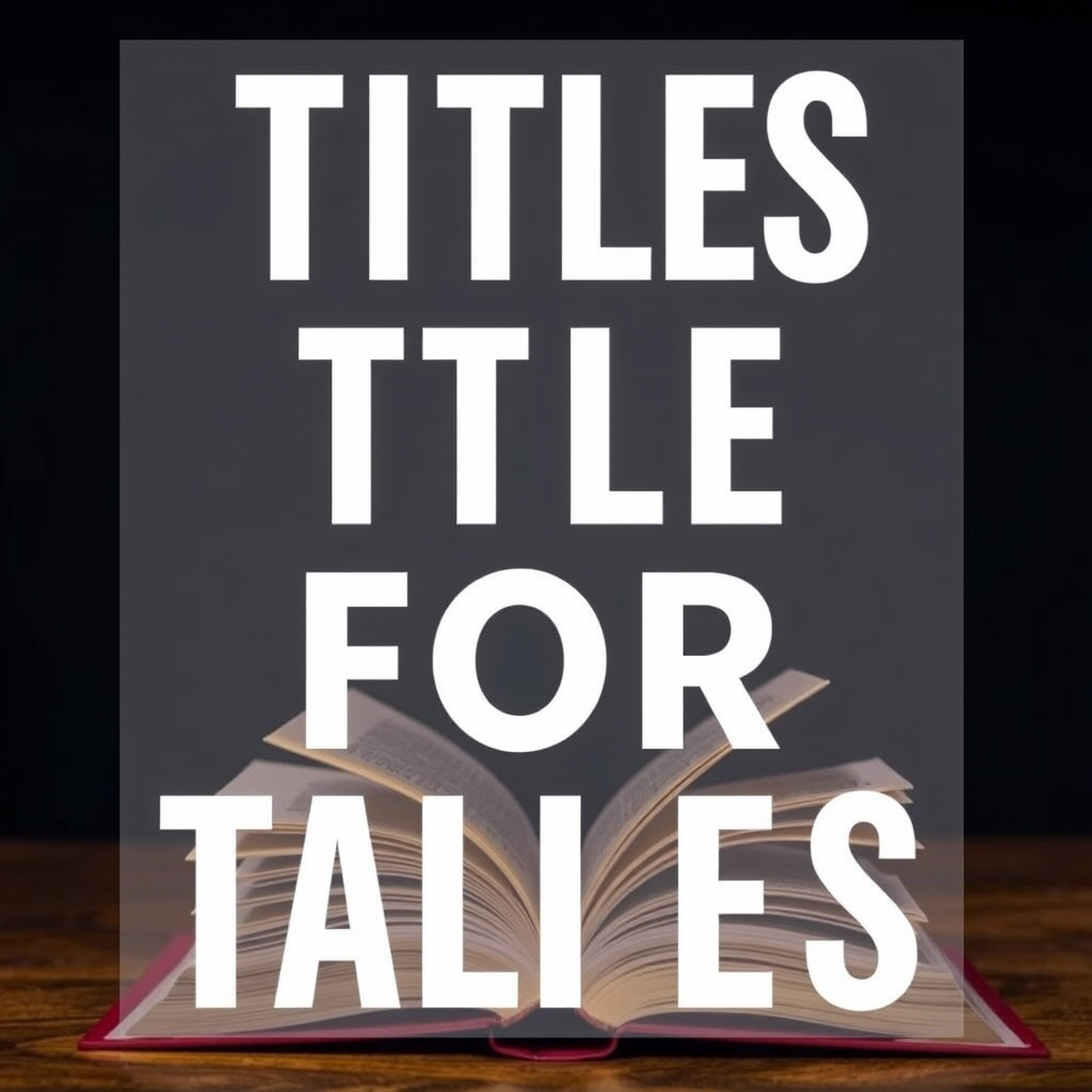 Best Name Title Generator | Vondy