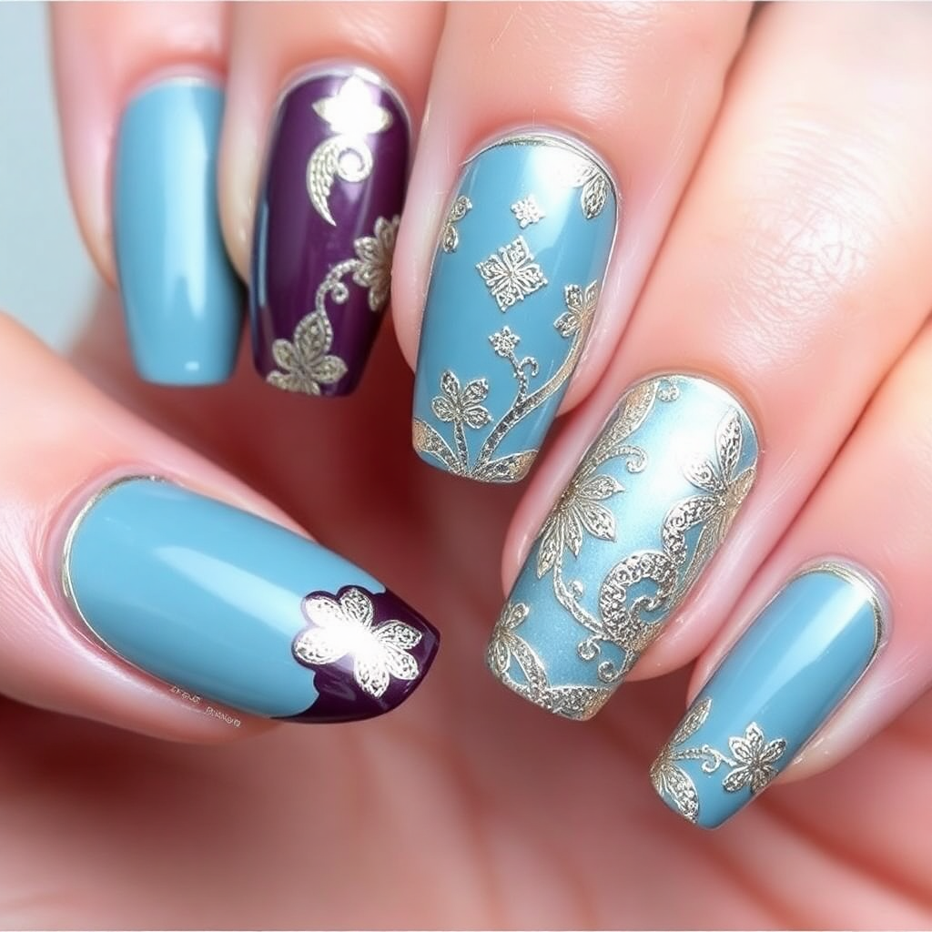 Best Nail Foil Design Ideas | Vondy