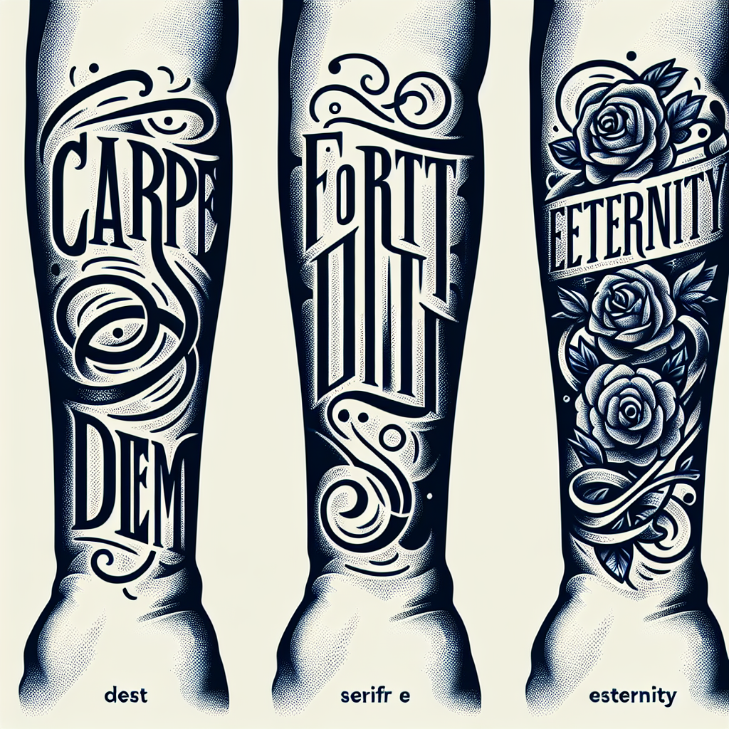 Best Forearm Tattoo Lettering Ideas | Vondy