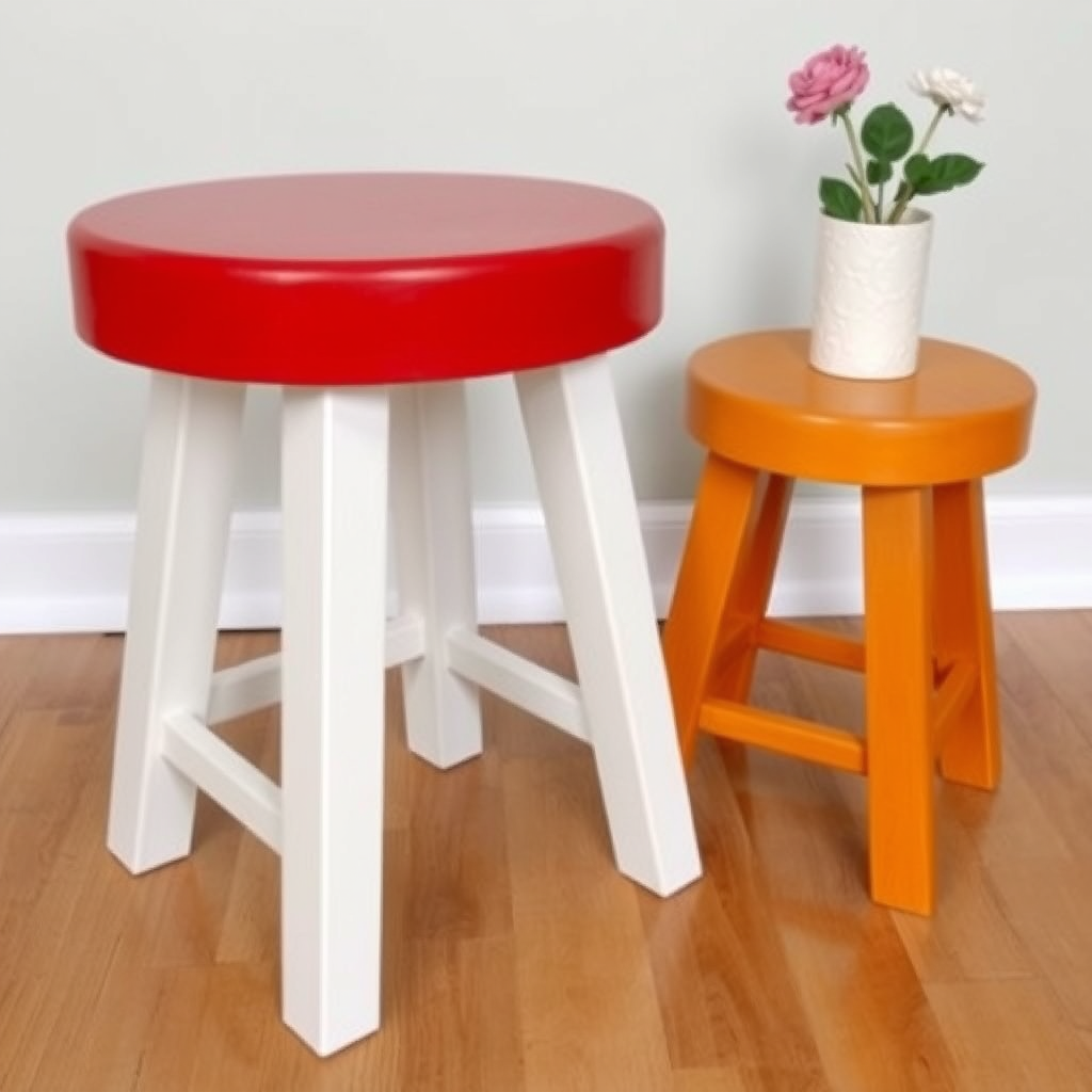 Best Wooden Stool Painting Ideas | Vondy