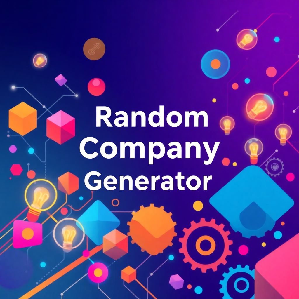 Best Random Company Generator | Vondy