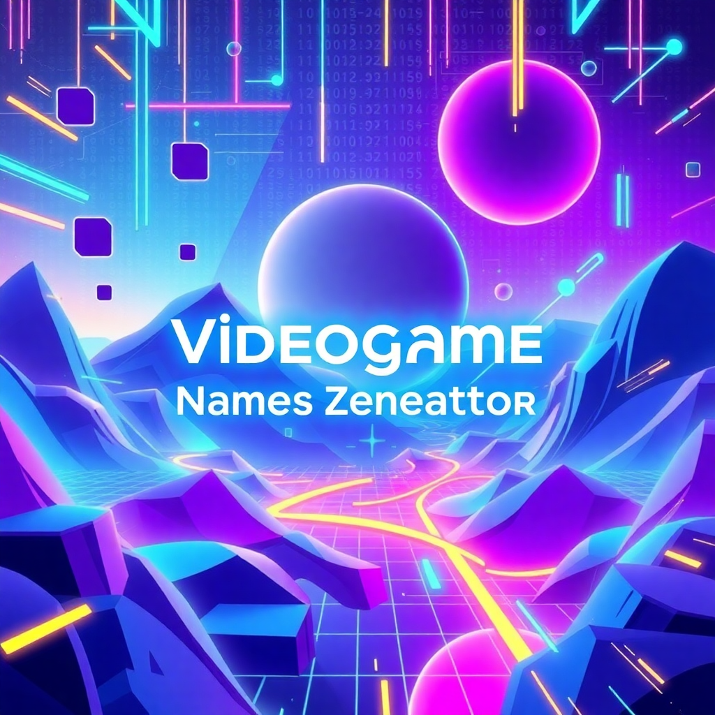 Best Videogame Name Generator | Vondy