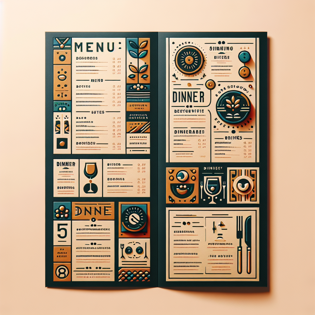 Best Menu Illustration Generator | Vondy