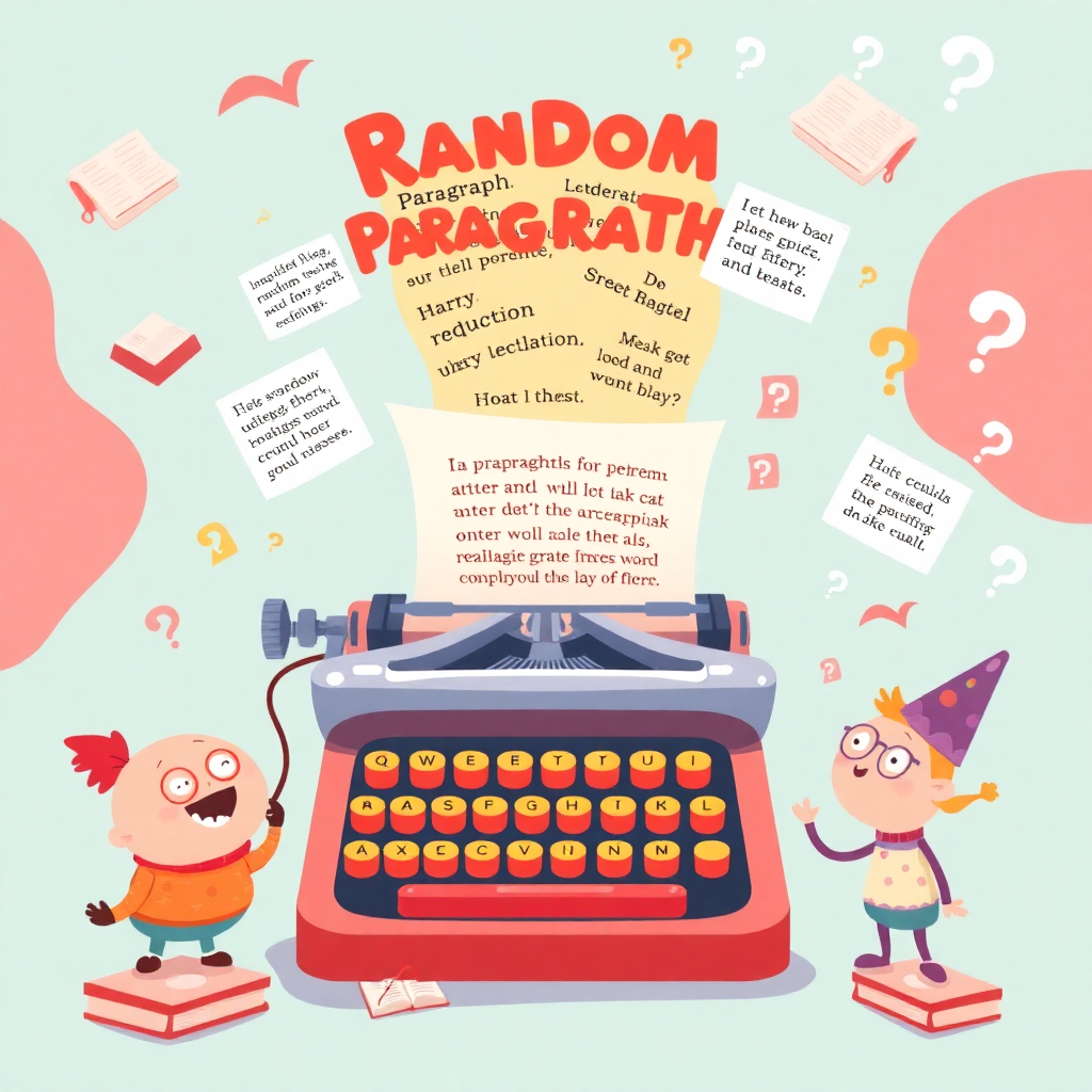 Best Random Paragraph Generator Funny | Vondy