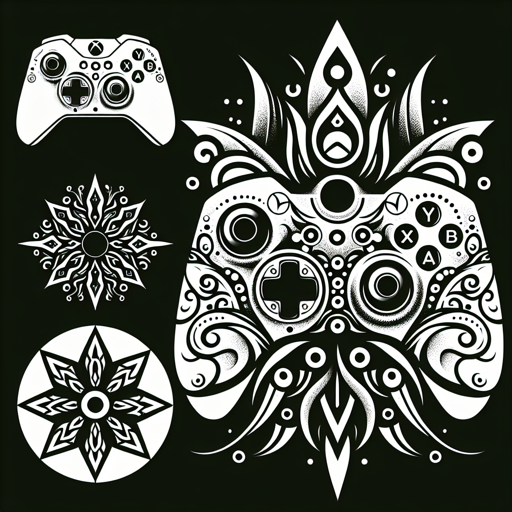 Xbox 360 Buttons Gamer Tattoos Gaming Tattoo Tattoos