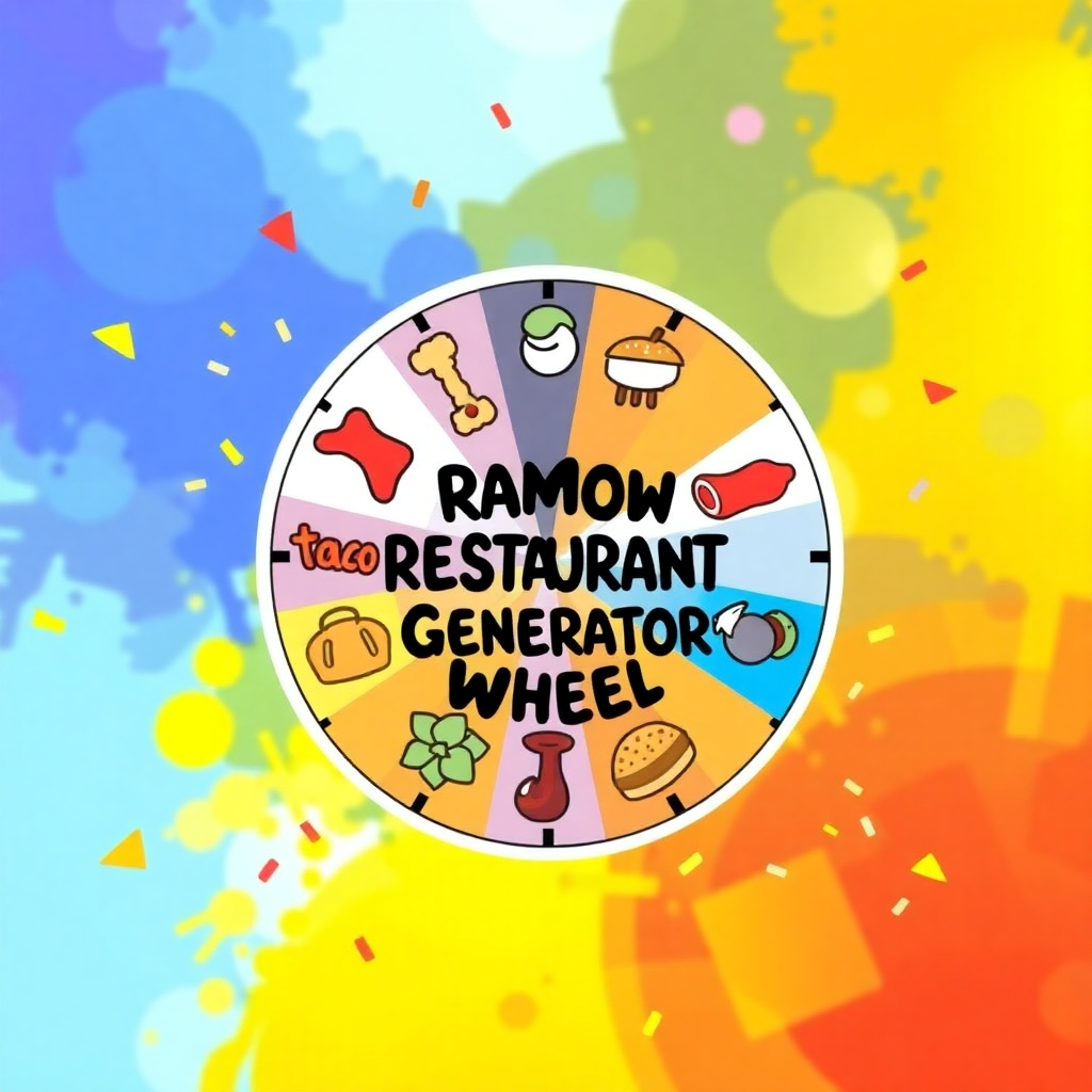 Best Random Restaurant Generator Wheel | Vondy
