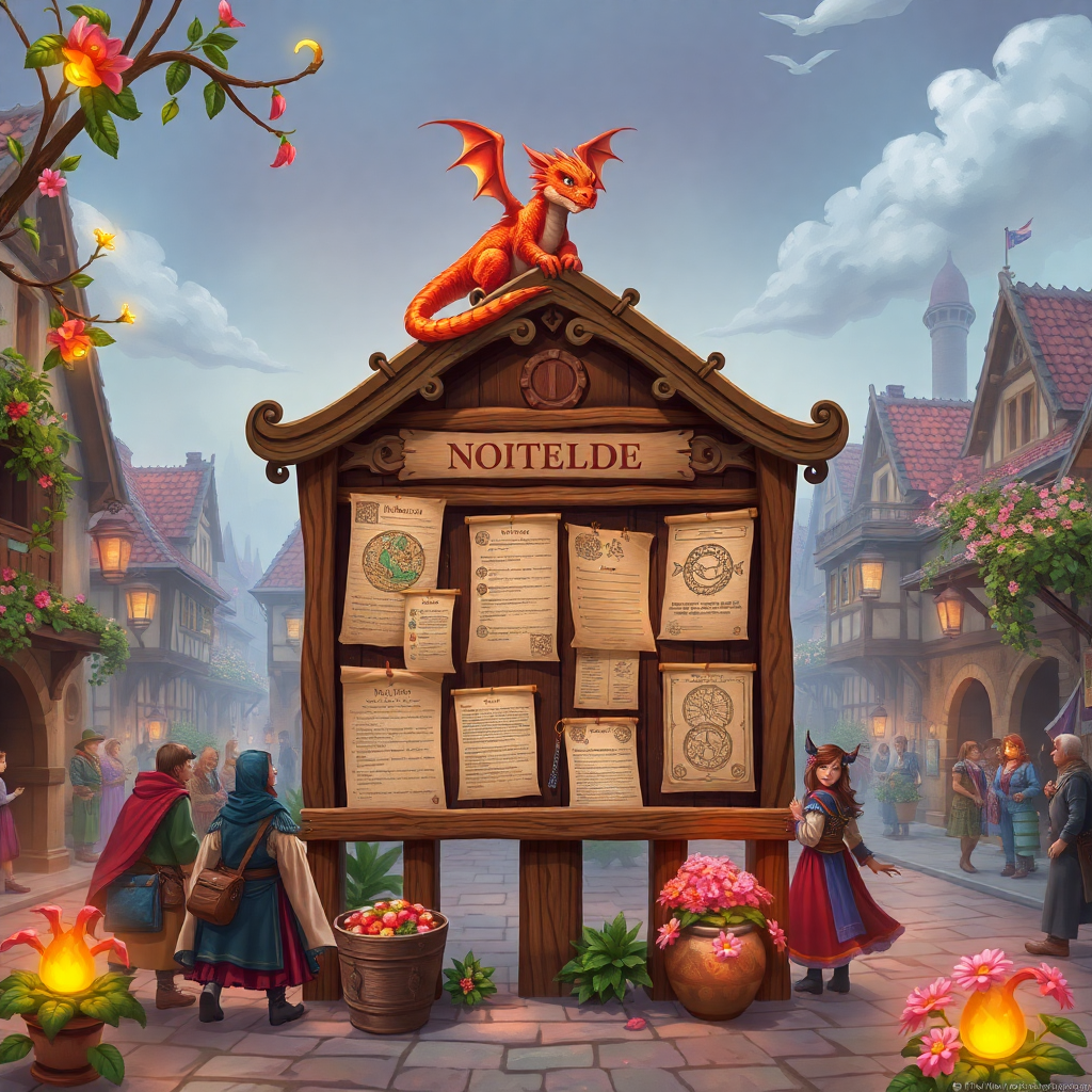 Best Dnd Notice Board Generator | Vondy