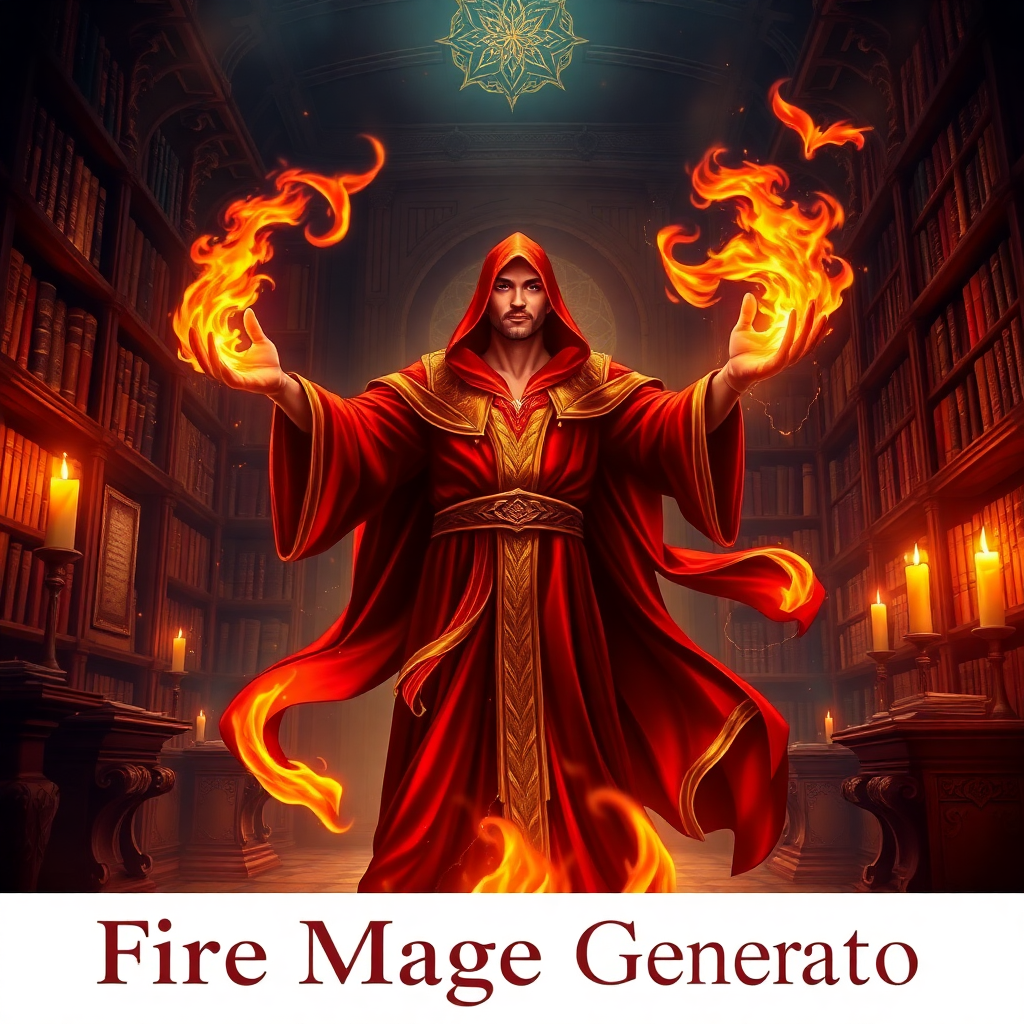 Best Fire Mage Name Generator | Vondy