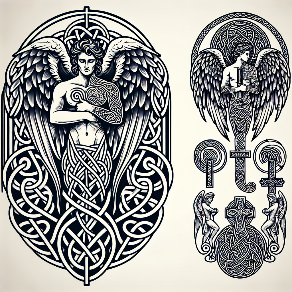 Best Celtic Angel Tattoo Generator | Vondy