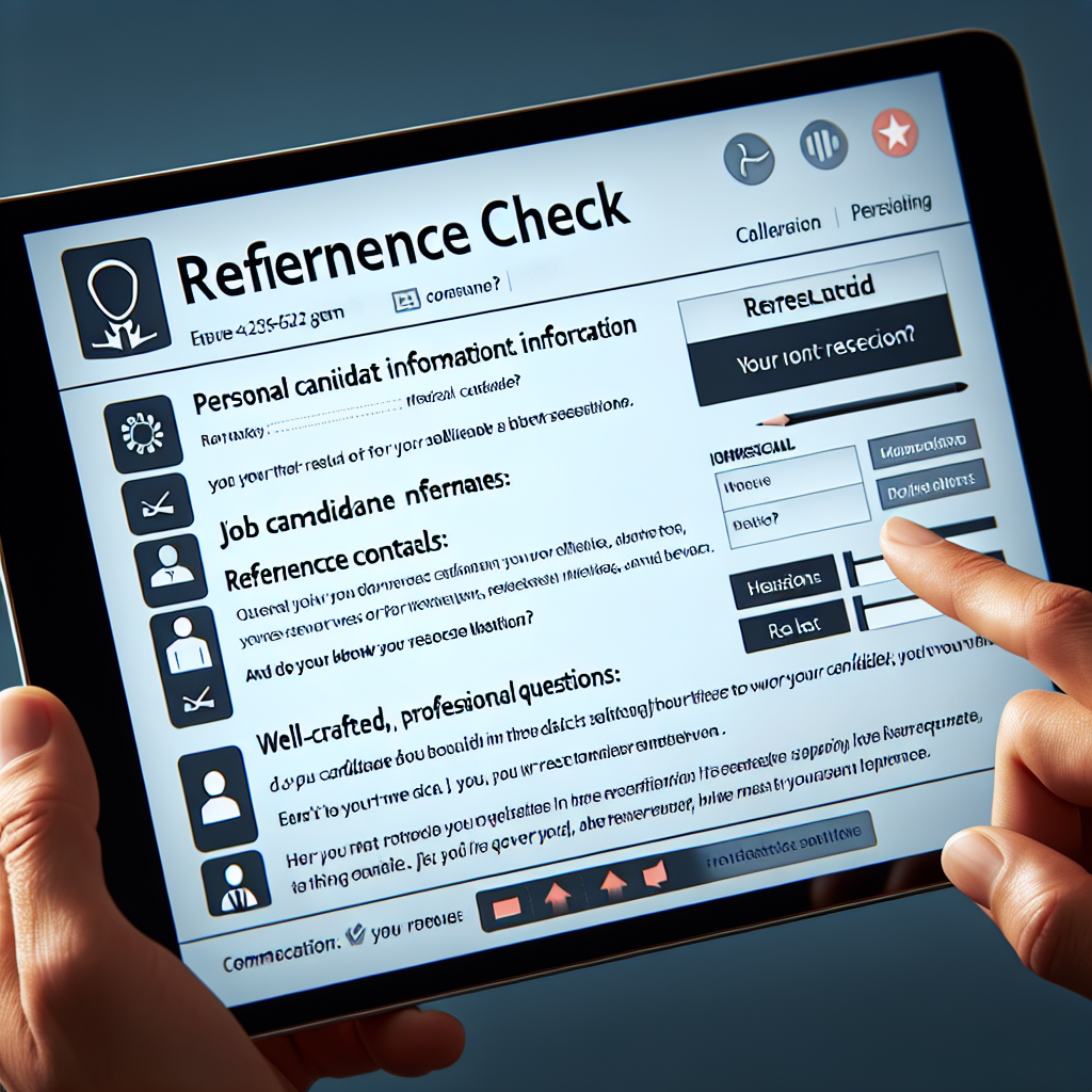 Best Reference Check Email Template | Vondy