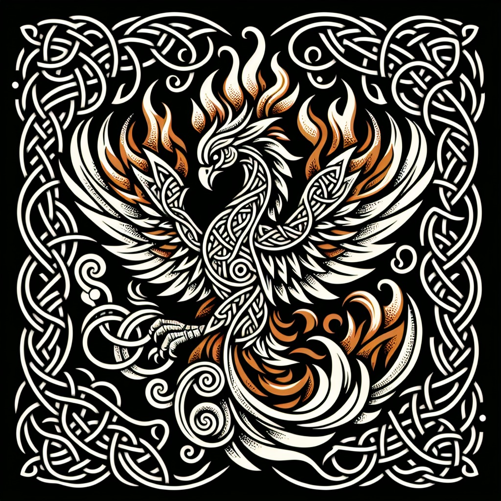 Celtic Knot Phoenix Tattoos Couple Of Celtic Tattoo Designs Vector