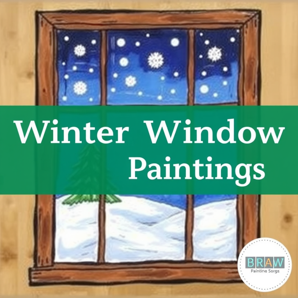 Best Easy Winter Window Painting Ideas | Vondy