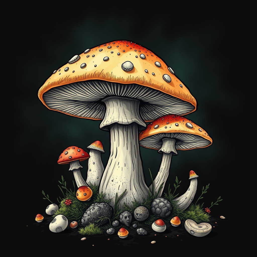 Best Mushroom Weirdcore Drawing Ideas | Vondy