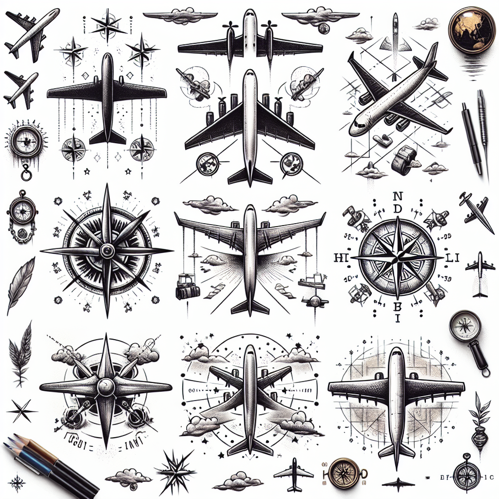 Best Small Plane Tattoo Ideas | Vondy
