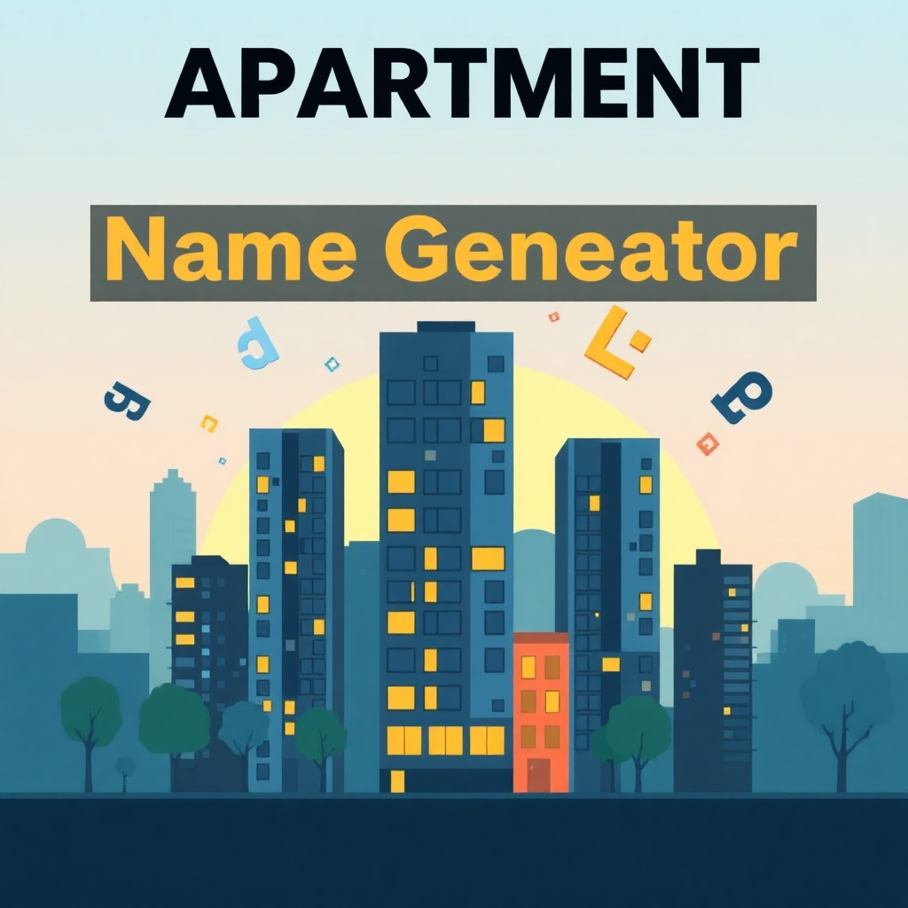 Best Apartment Building Name Generator | Vondy