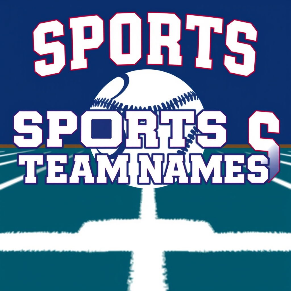 Best Random Sports Team Name Generator | Vondy