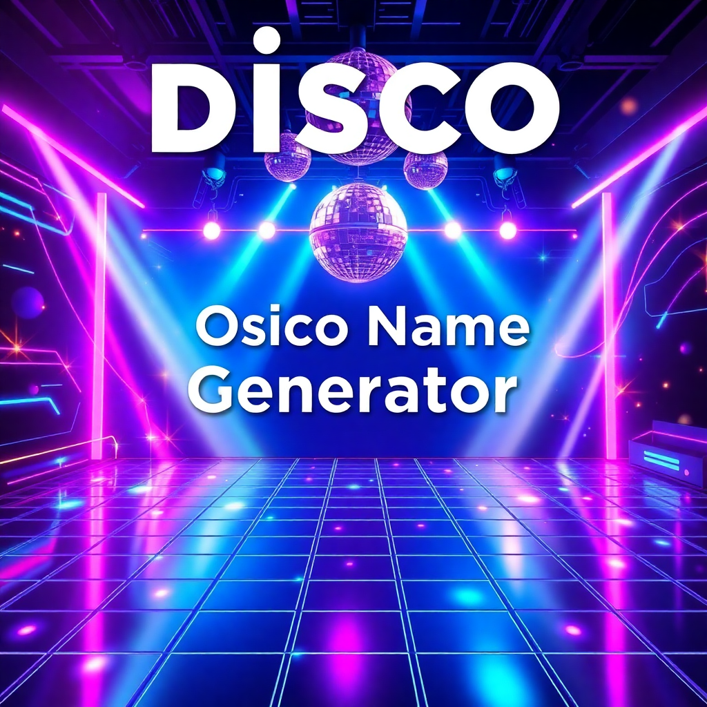 Best Disco Name Generator | Vondy