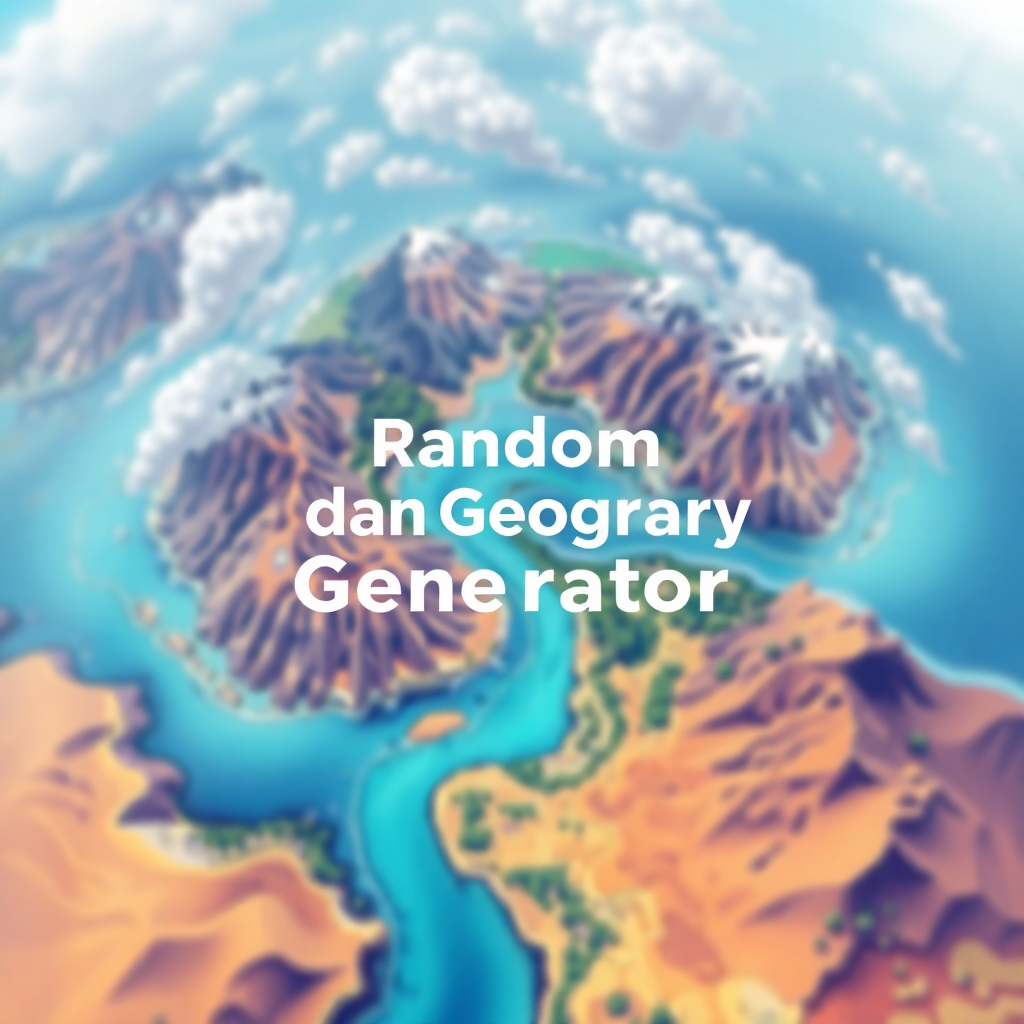 Best Random Geography Generator | Vondy