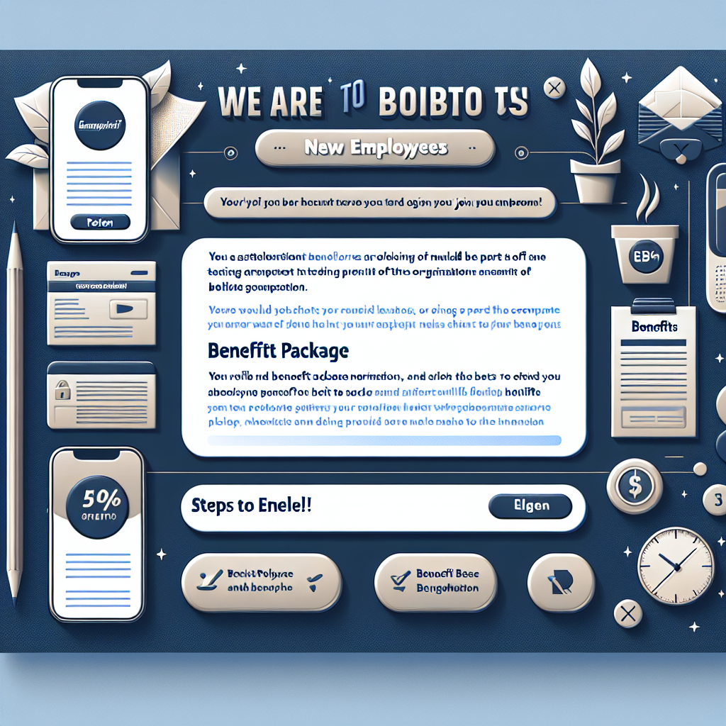 Best New Hire Benefits Email Template | Vondy