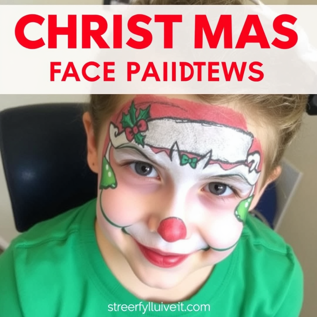 Best Simple Easy Christmas Face Painting Ideas | Vondy