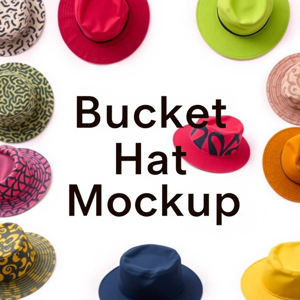 Best Bucket Hat Mockup | Vondy