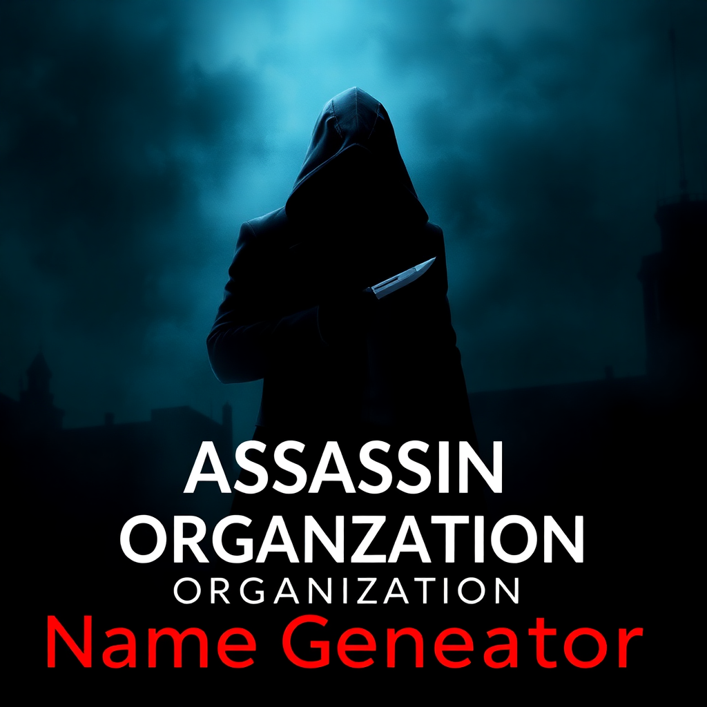 Best Assassin Organization Name Generator | Vondy