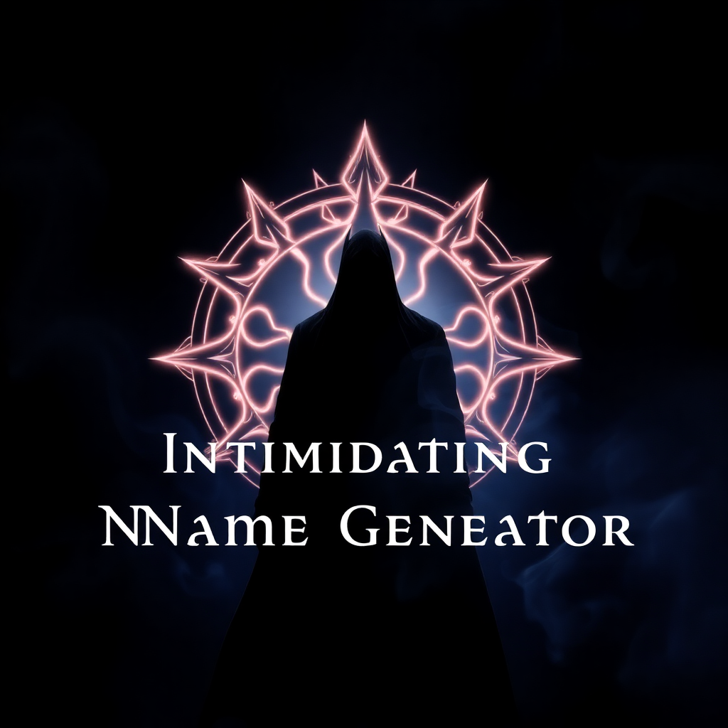 Best Intimidating Name Generator | Vondy