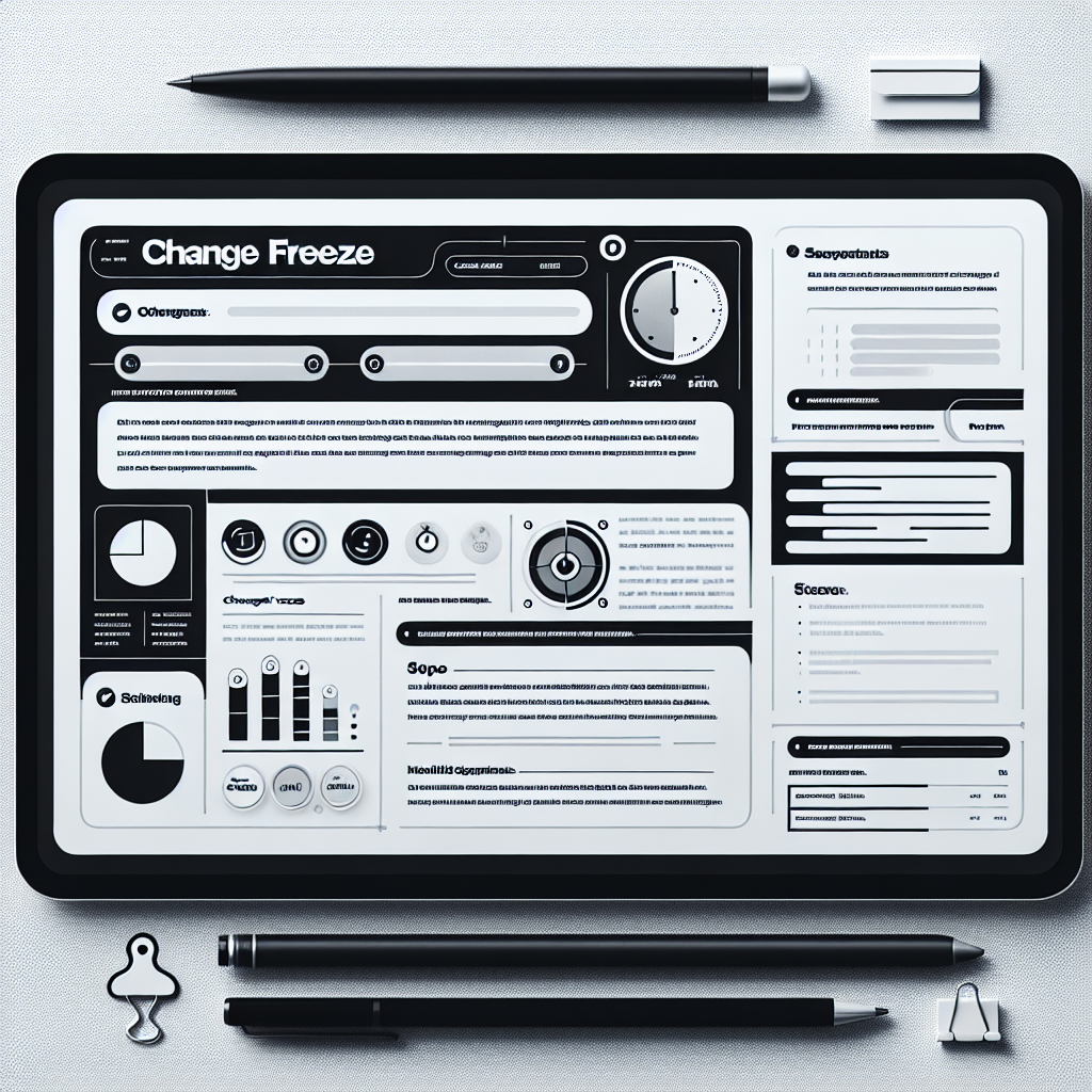 Best Change Freeze Email Template | Vondy