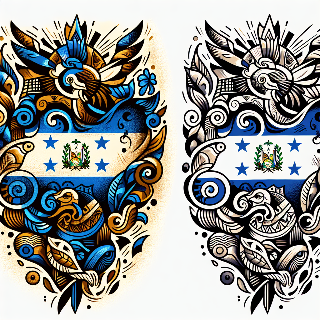 Best Honduras Flag Tattoo Ideas | Vondy