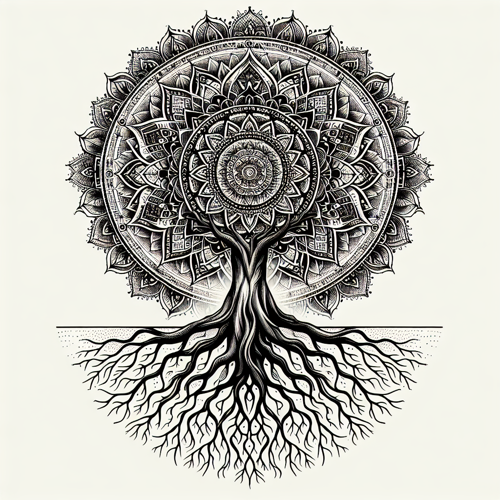 Best Mandala Tree Tattoo Generator | Vondy