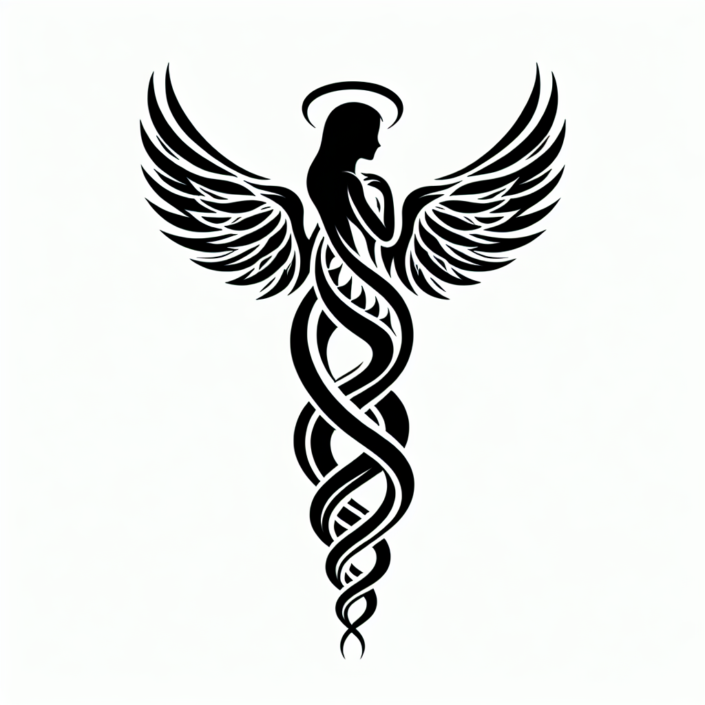 Best Micro Angel Tattoo Generator | Vondy