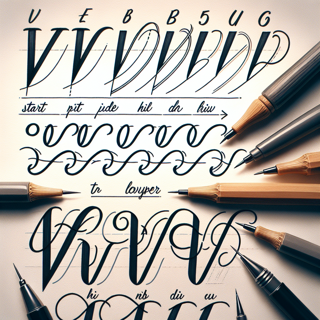 How To Write A Cursive V | Vondy