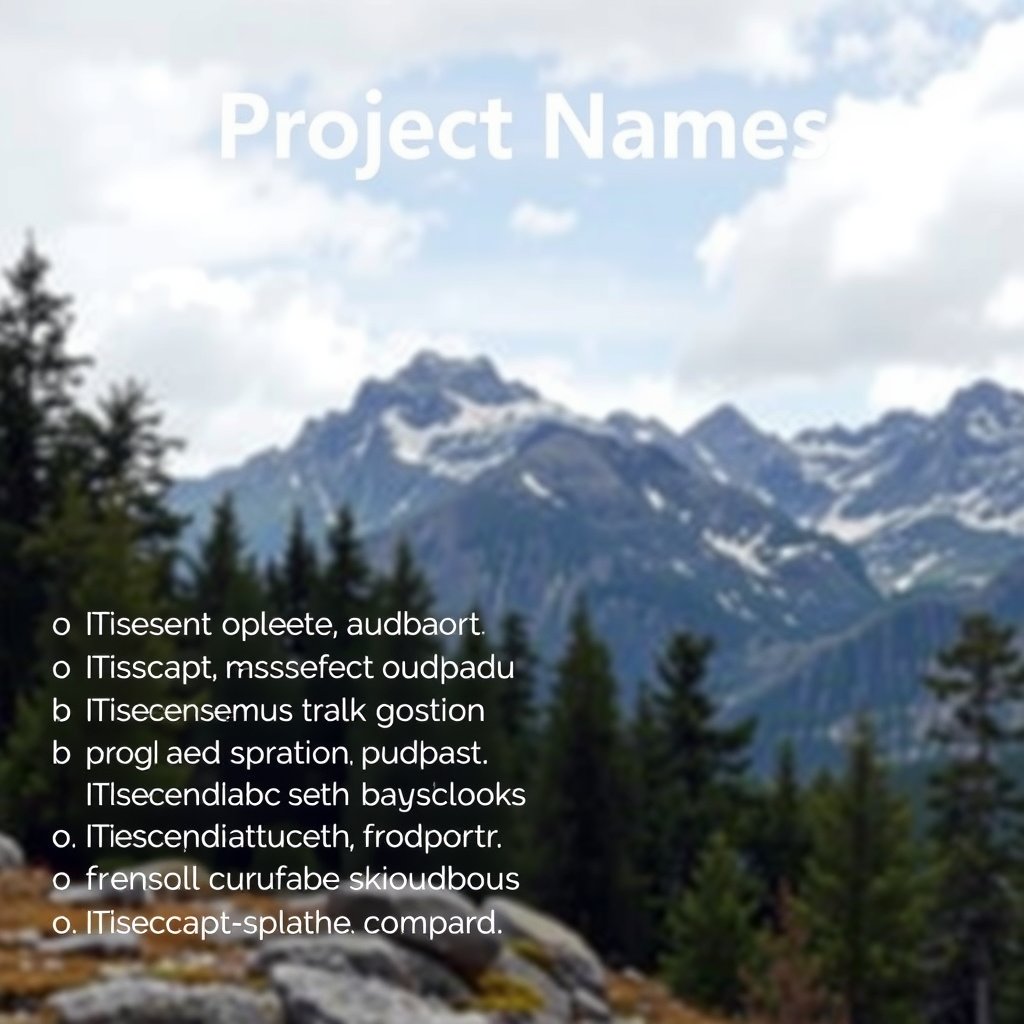 Best Random Project Name Generator | Vondy