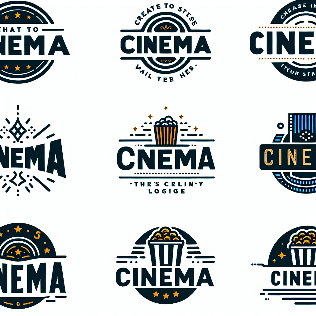 Best Cinema Logo Generator | Vondy