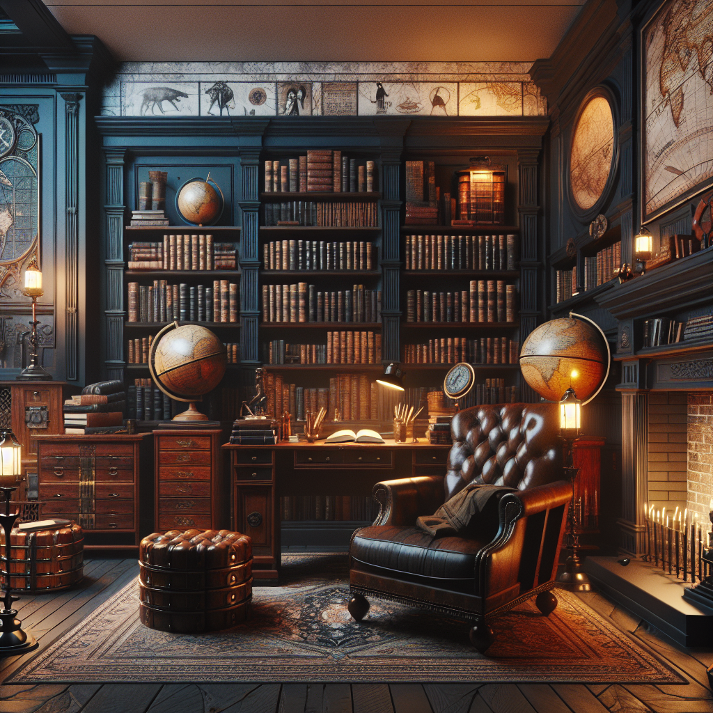 Best Dark Academia Interior Design | Vondy