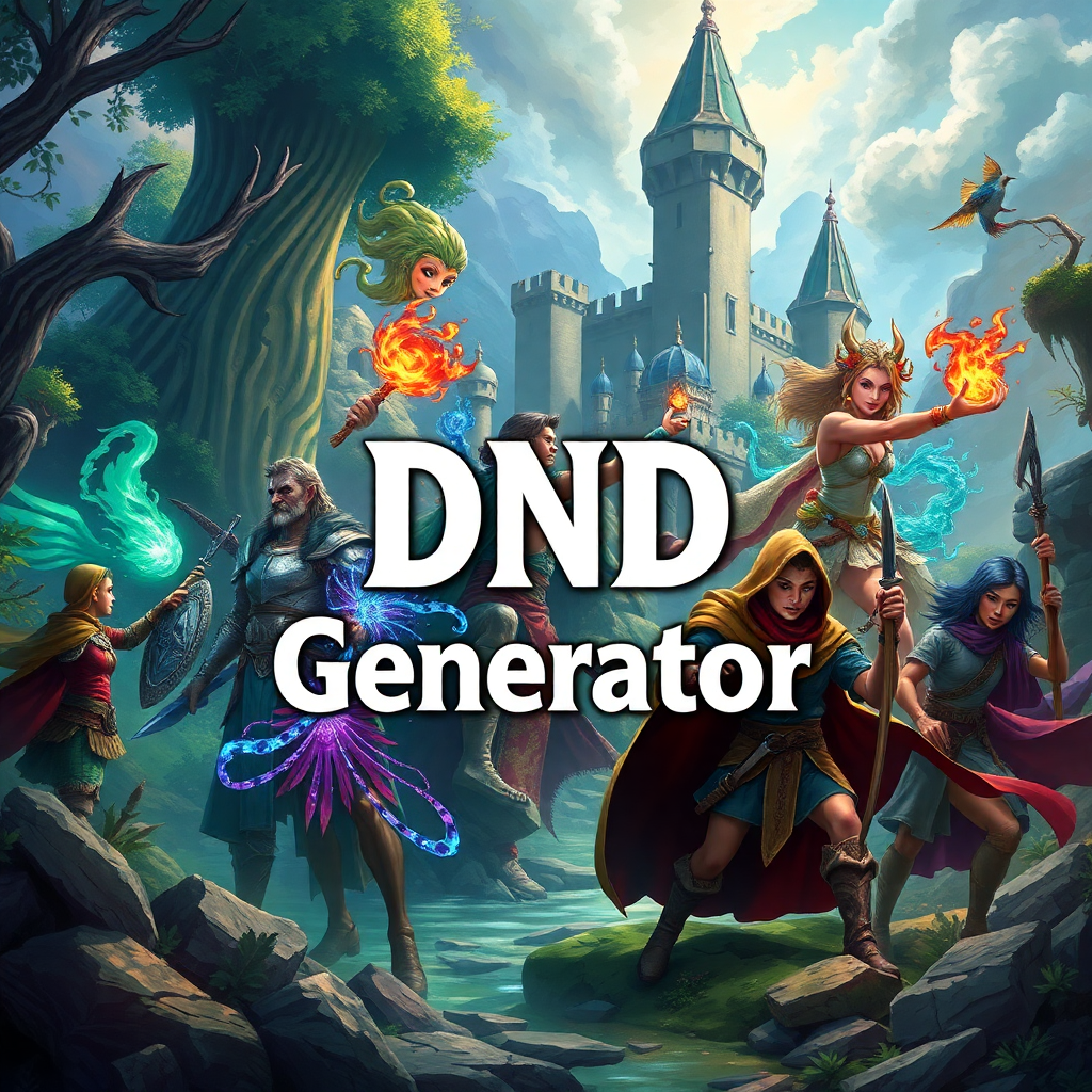 Best Dnd Class Generator Vondy