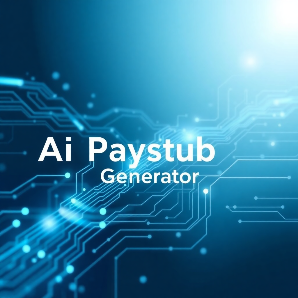 Best Ai Paystub Generator | Vondy