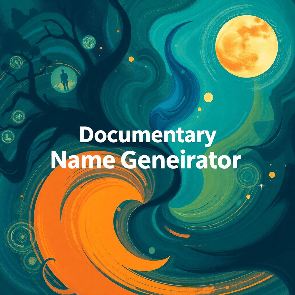 Best Documentary Name Generator | Vondy