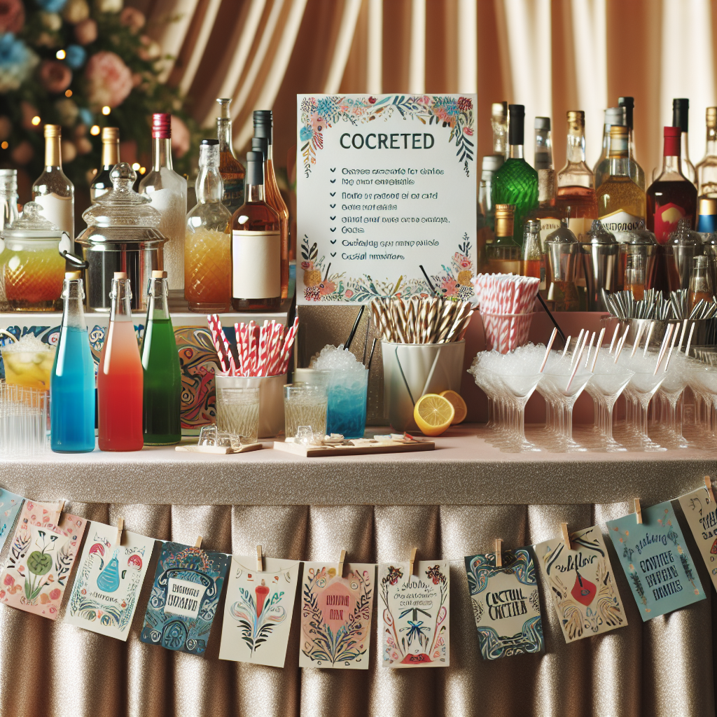 Best Party Drink Station Ideas | Vondy